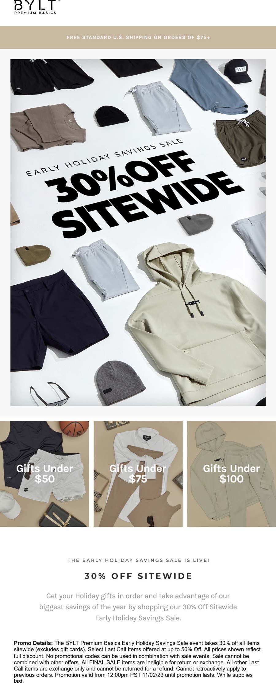 30% off everything online at BYLT | BYLT January 2026 Coupons, Promo ...