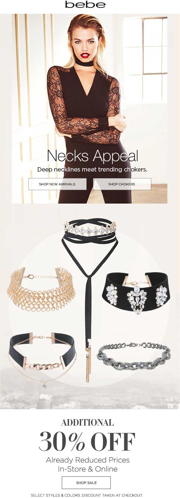 Extra 30% off clearance at bebe, ditto online | Bebe October 2025 ...